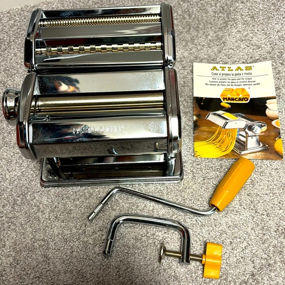 Marcato | Kitchen | Marcato Deluxe Atlas Pasta Queen Deluxe Hand Crank ...